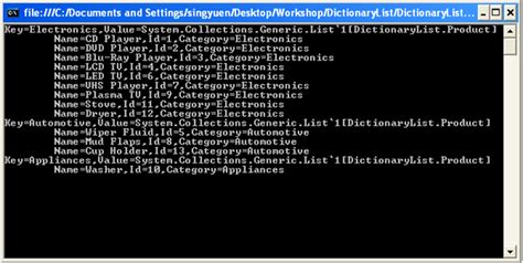 List In Dictionary Groupby Linq Chriz Yuen
