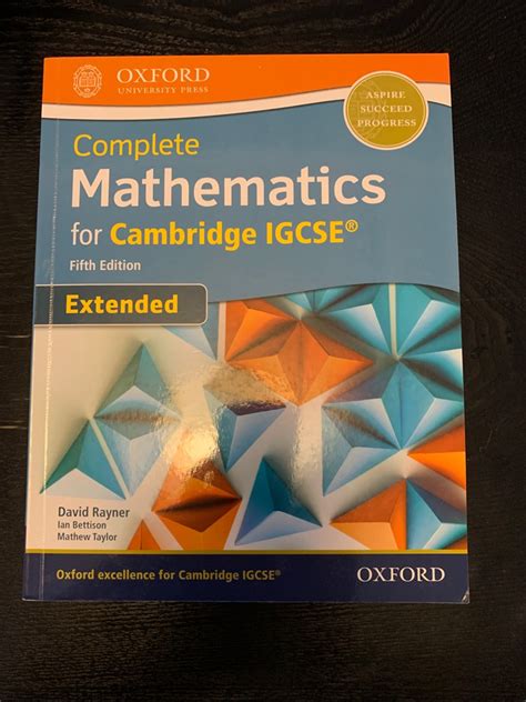 Igcse Book Extended Math Hobbies And Toys Books And Magazines Textbooks On Carousell