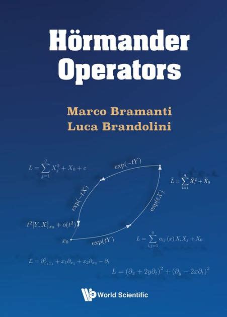 Hormander Operators By Marco Bramanti Luca Brandolini Hardcover