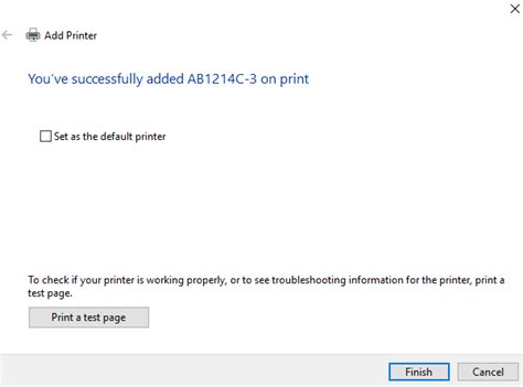 adding network printers windows 10
