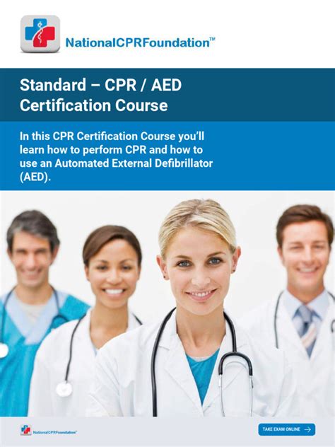 Cpr Aed Certification Course National Cpr Foundation Pdf Cardiopulmonary Resuscitation