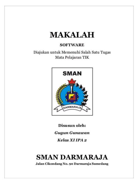 Pembahasan Makalah Pengertian Makalah, Tujuan, Struktur, Jenis