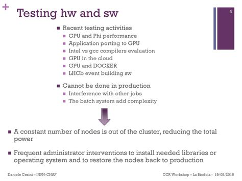 Infrastructure For Testing Accelerators And New Ppt Download