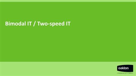 Bimodal Two Speed It And Cloud Serverless Microservice Architecture Pptx Cloud Computing