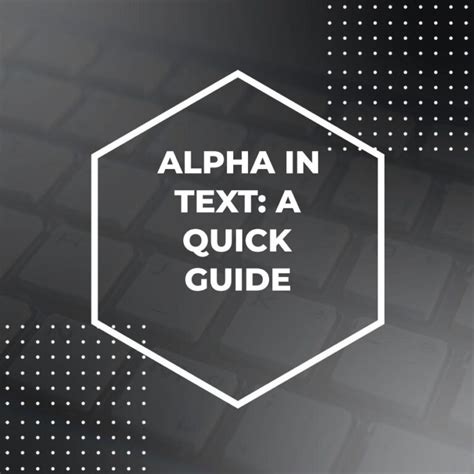 Unlocking The Power Of Alpha In Word Adazing