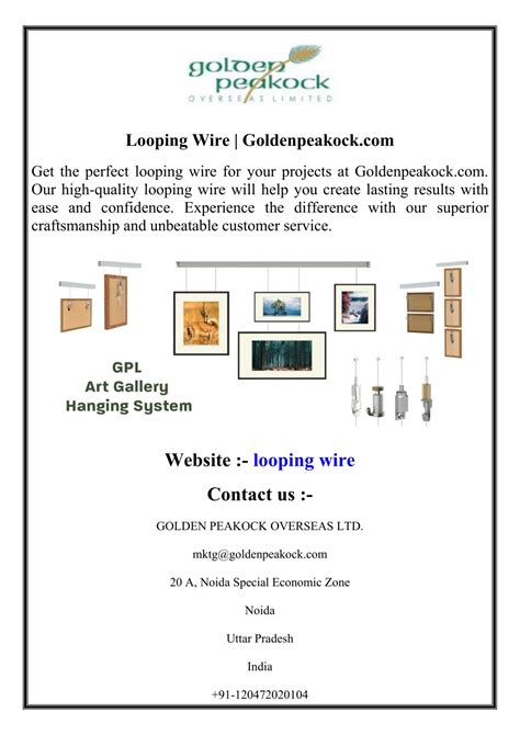 Ppt Looping Wire Powerpoint Presentation Free