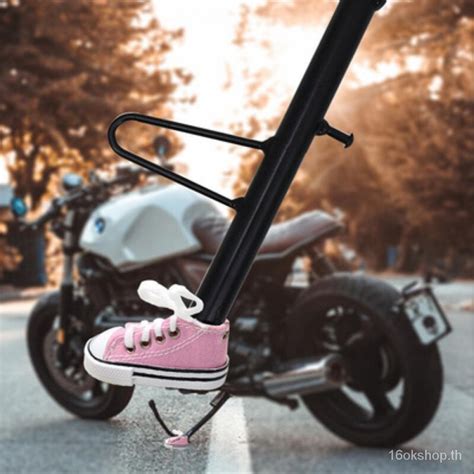 หัวรถจักรขนาดเล็กจักรยานไฟฟ้ารถจักรยานยนต์เท้าสนับสนุนรองเท้าขนาดเล็กขาตั้งกล้องยึดสร้างสรรค์ตก