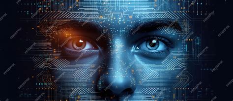 Premium Photo Face Recognition Facial Recognition System Concept