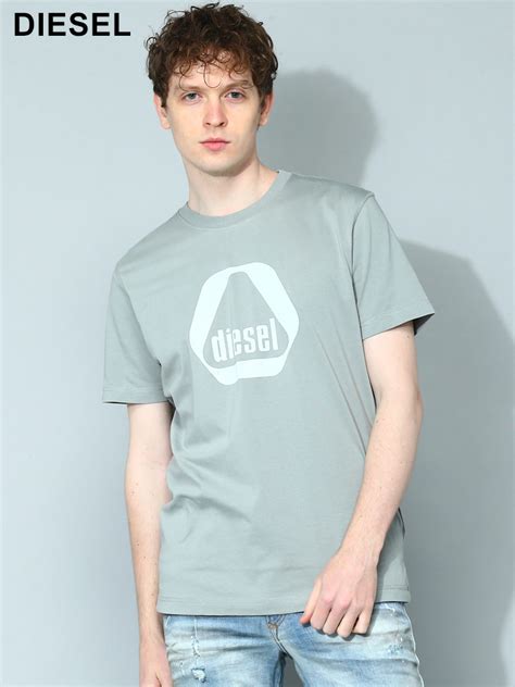 Diesel ディーゼル ロゴプリント クルーネック 半袖 Tシャツ T Diegor G10 Dsa096740c【サカゼン公式通販】