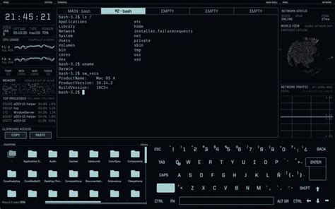 Pretend To Be A Movie Hacker With EDEX UI Terminal Emulator