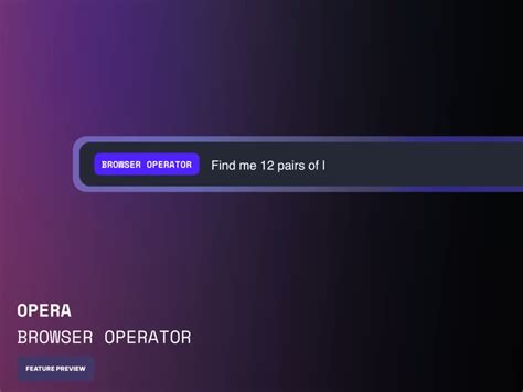 Opera Introduces Browser Integrated Ai Agent