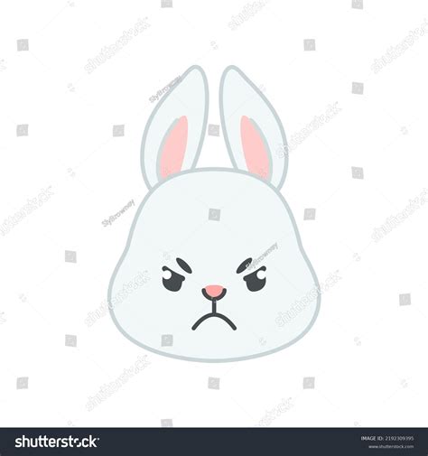 Angry Rabbit Face