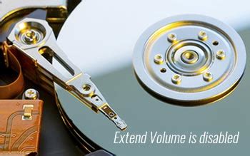 Solved Extend Volume Is Disabled For C Drive Windows