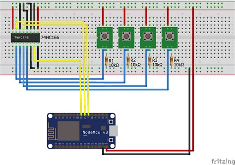 Shift Register Tutorial For Arduino Esp8266 And Esp32 Diyi0t