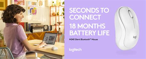 Amazon Com Logitech M Silent Bluetooth Mouse Wireless Compact Portable Smooth Tracking