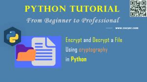 Python Encrypt And Decrypt File Using Cryptography Cocyer