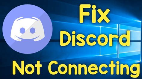 How To Fix Discord Not Connecting Windows 10 8 7 Youtube