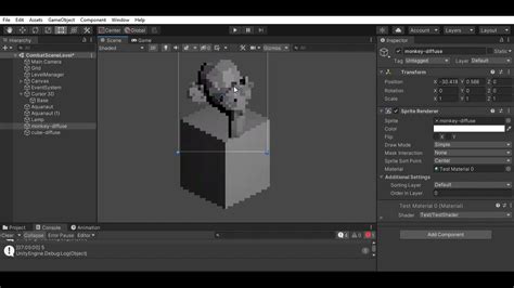 Unity Per Pixel Depth Shader Part 1 Youtube