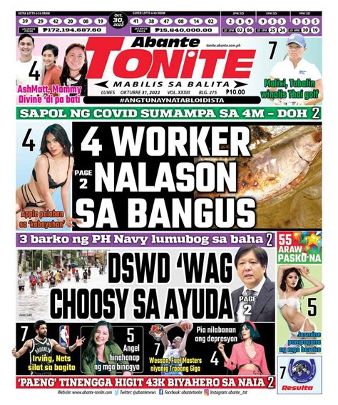 Tonite Abante Tonite