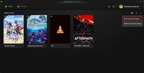 GeForce Experience Has Problems Finding Games On Windows