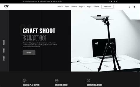 Maria Creative Portfolio Html5 Template Templatemonster