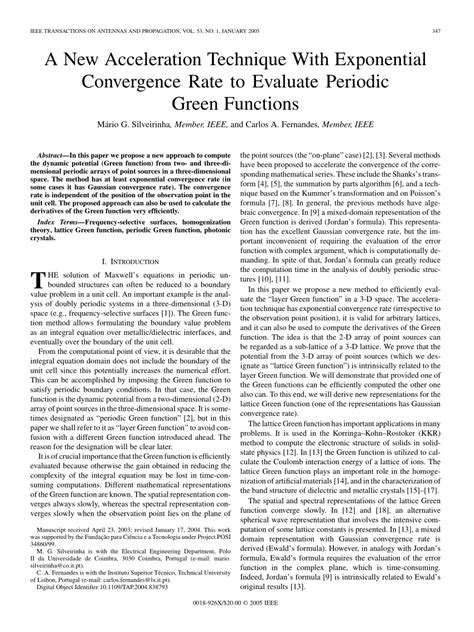 Pdf A New Acceleration Technique With Exponential Convergence Rate To