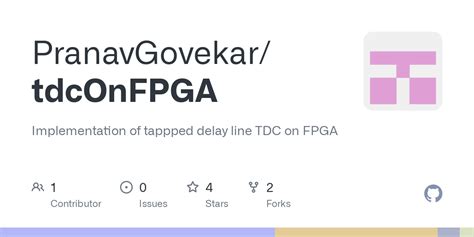 GitHub PranavGovekar TdcOnFPGA Implementation Of Tappped Delay Line TDC On FPGA