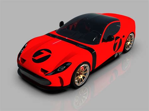 法拉利跑车模型 Solidworks 2020 模型图纸下载 懒石网