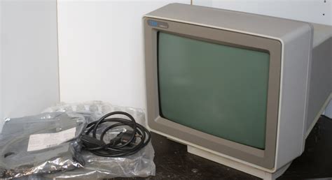 Retro Ibm 3486 Green Crt Twinax Terminal Sprawny 7411437441 Oficjalne Archiwum Allegro