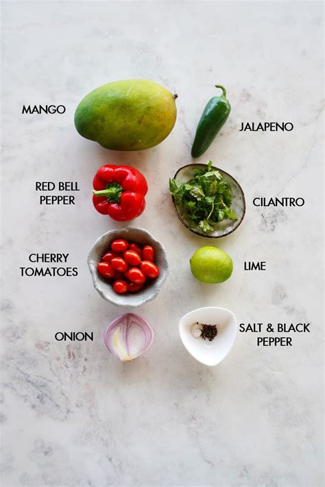 Fresh Mango Salsa Recipe Elavegan