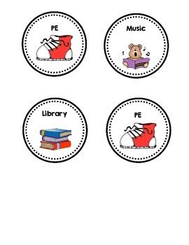 Specials Art Music Pe Library Calendar Freebie By Kelly Hallahan