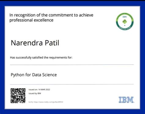 Narendra Patil On Linkedin Python Cognitiveclass
