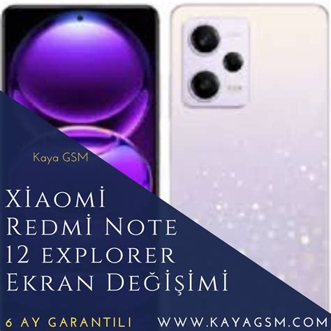 Xiaomi Redmi Note Explorer Screen Replacement Emergency Mobile Repair Kaya Gsm