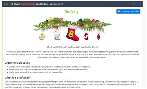 Joseph Antwi Attoh On Linkedin Tryhackme Blockchainsecurity Aoc2022