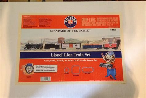 Lionel Complete Ready To Run Train Set Lenny The Lion Model 6 11006 For