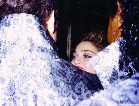 Madonnalicious Candid Virgin Tour Backstage Picture