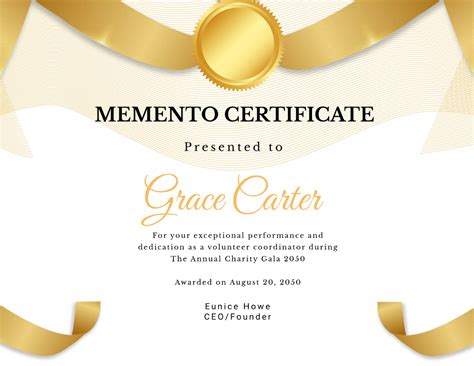 Free Black And White Certificate Template To Edit Online