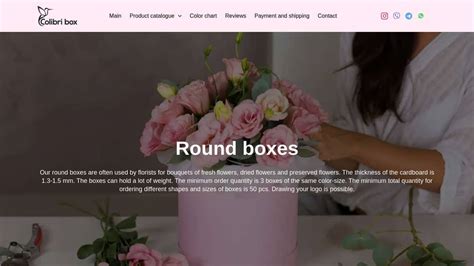 Round boxes