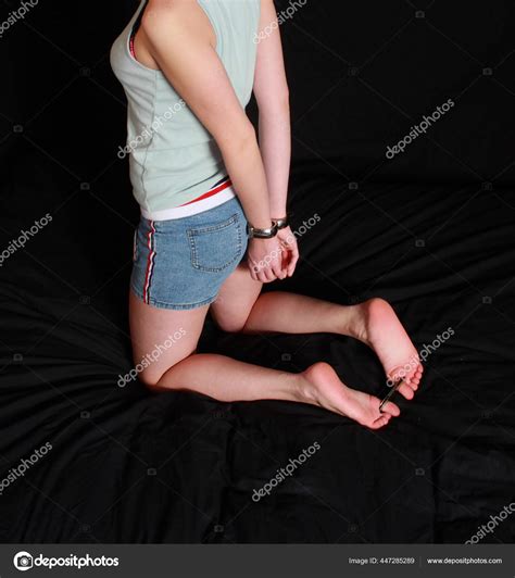 Sexy Woman Handcuffs Stock Photo Ilya Rumyantsev 447285289