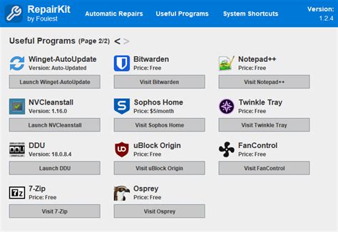 Github Foulest Repairkit All In One Java Based Windows Repair And Maintenance Toolkit