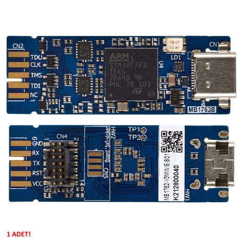 St St Link V3 Minie Stm32 Jtag Swd Debugger Programmer Probe Type C Virtual Com Stm32f723iek6