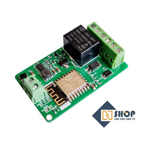Nshop Mạch điều Khiển Wifi Relay Esp8266 V12 Arduino Arduino