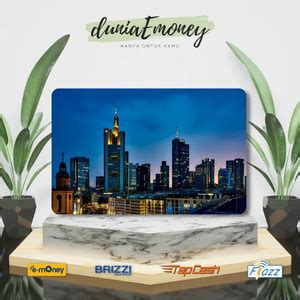Jual Kartu Emoney Mandiri Flazz BCA Tema Desain Unik Menarik Kota Flazz Gen Jakarta