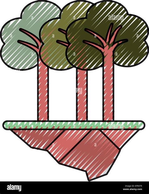 Trees Vector Illustration Stock Vector Image And Art Alamy