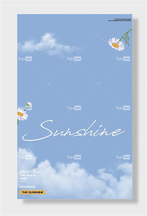 小花朵摄影背景图海报素材模板下载 图巨人