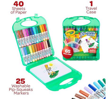 Pip Squeaks Washable Markers Kit Crayola