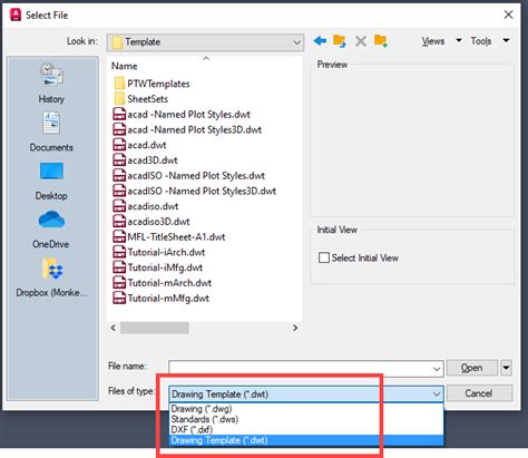 opening autocad dwt sheets