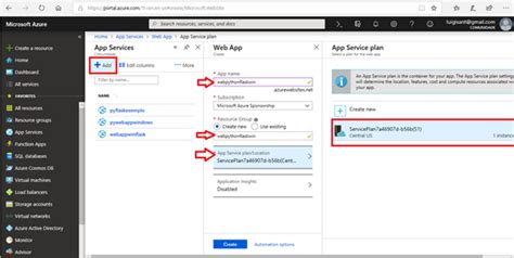 Publicando sua aplicação Web Python no WebApp do Azure e configurando o CI CD da sua aplicação