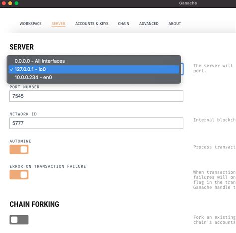 Ethereum How Can I Use Ganache To Connect To A Remote Blockchain Network Stack Overflow