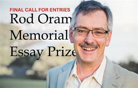 Call For Entries Rod Oram Memorial Essay Prize Newsroom